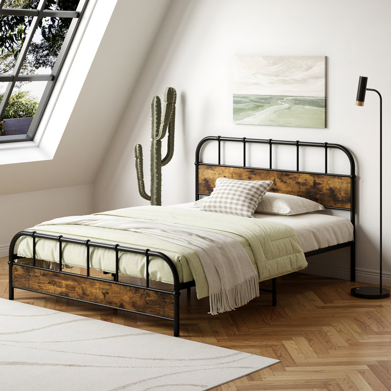Williston Forge Jebbe Metal Spindle Bed Wayfair